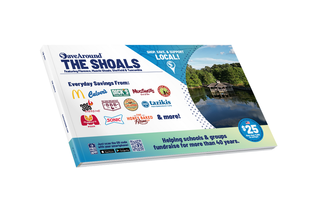 2024 The Shoals SaveAround® Coupon Book