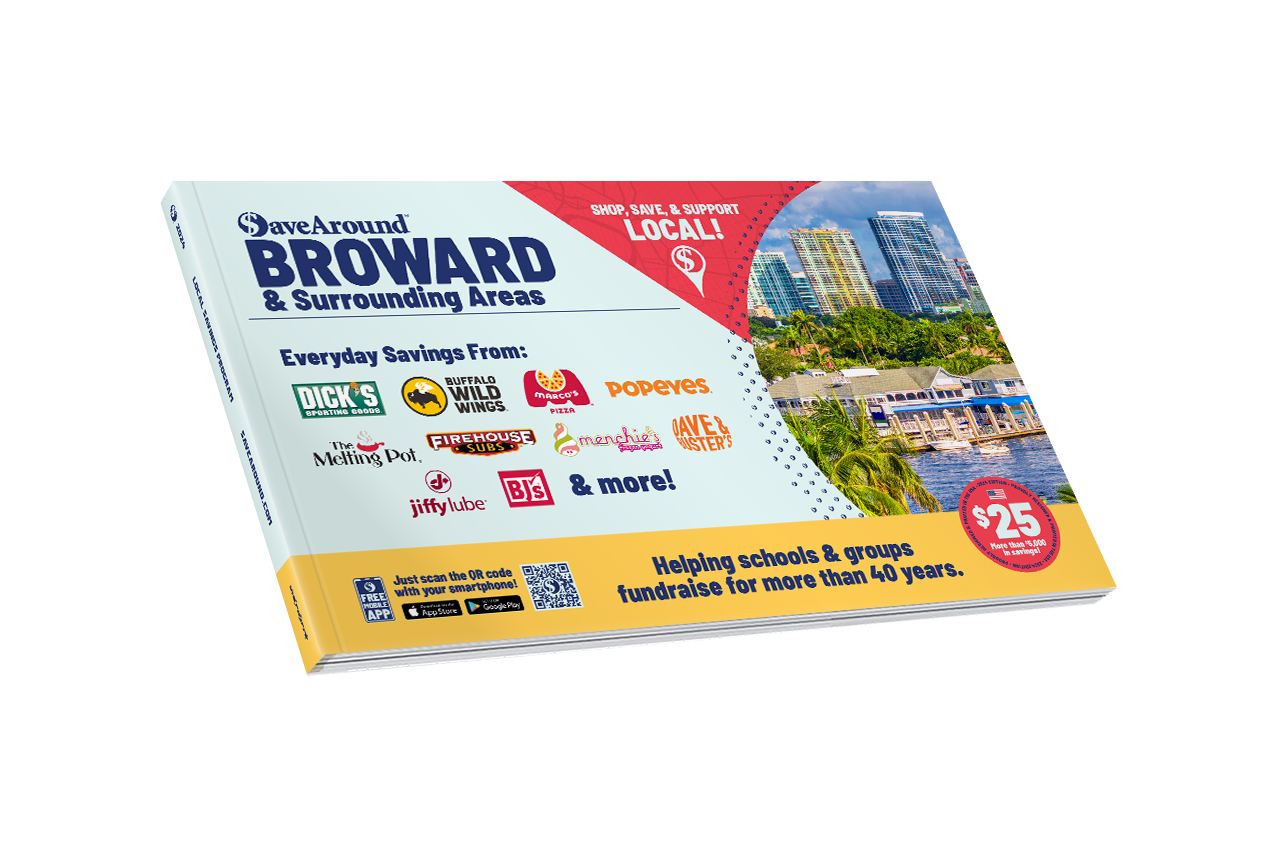 2024 Broward & Surrounding Areas SaveAround® Coupon Book